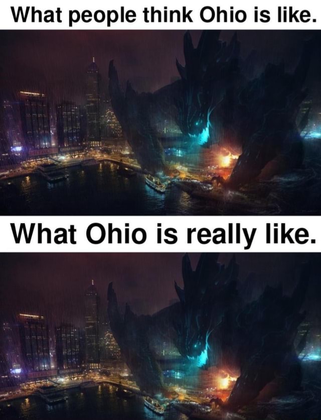 What people think Ohio is like. What Ohio really like. - iFunny