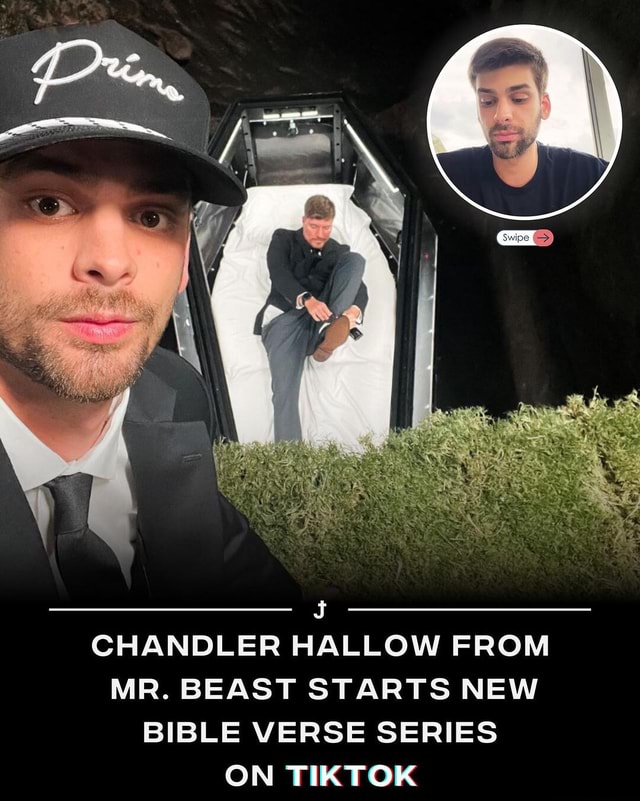 ️ SWIPE: Chandler Hallow from Mr. Beast is gaining notable attention ...