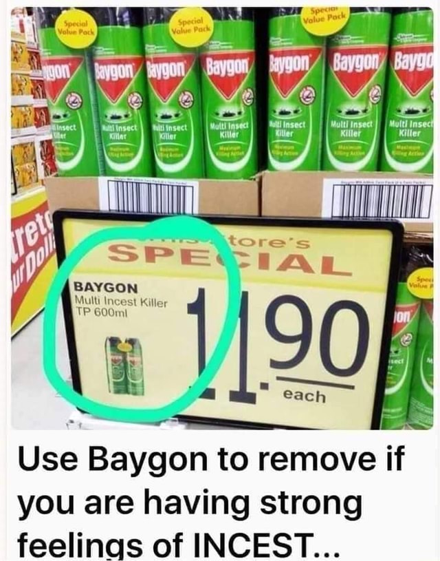 BAYGON Multi Incest Killer TP 600mI Use Baygon to remove if you are ...