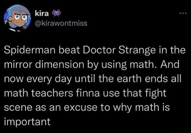 Kira Spiderman beat Doctor Strange in the mirror dimension by using ...
