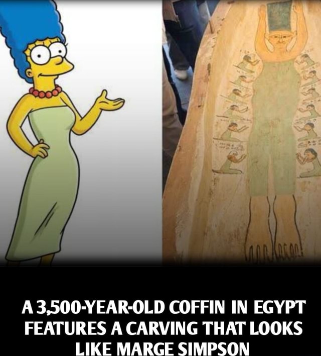 A3,500-YEAR-OLD COFFIN IN EGYPT FEATURES A CARVING THAT LOOKS LIKE ...