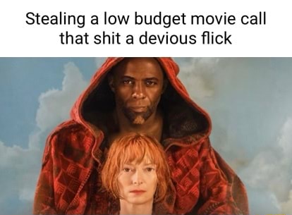 Stealing a low budget movie call that shit a devious flick - iFunny
