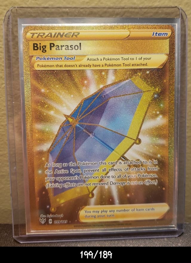 Big Parasol Pokemon Tool Attach a Pokmon Tool to I of your Pokemon that ...