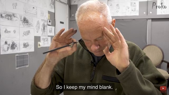 Meditation for artists (automatic drawing technique) by Tim Gula - So I ...