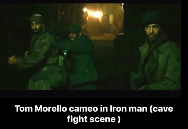 Tom Morello cameo in Iron man (cave fight scene ) - Tom Morello cameo ...