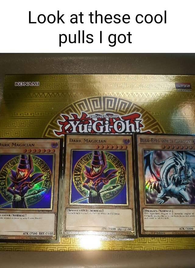Look at these cool pulls I got IN - iFunny