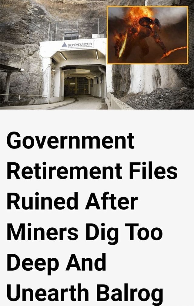 Government Retirement Files Ruined After Miners Dig Too Deep And ...