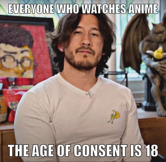 EVERVONE WHO WATCHES ANIME THE AGE OF CONSENT IS 18 - iFunny