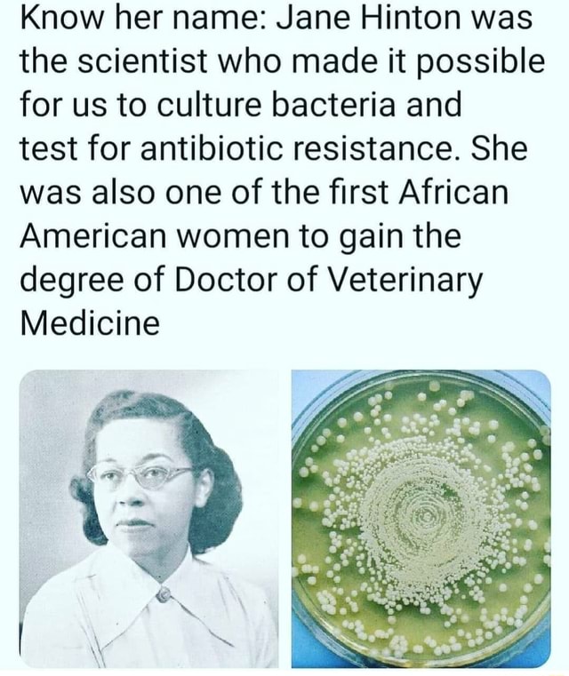 Know her name: Jane Hinton was the scientist who made it possible for ...