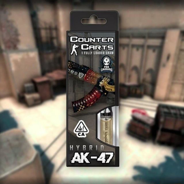 Counter CARTS FULLY LOADED GRAM HYBRID AK-47 - iFunny