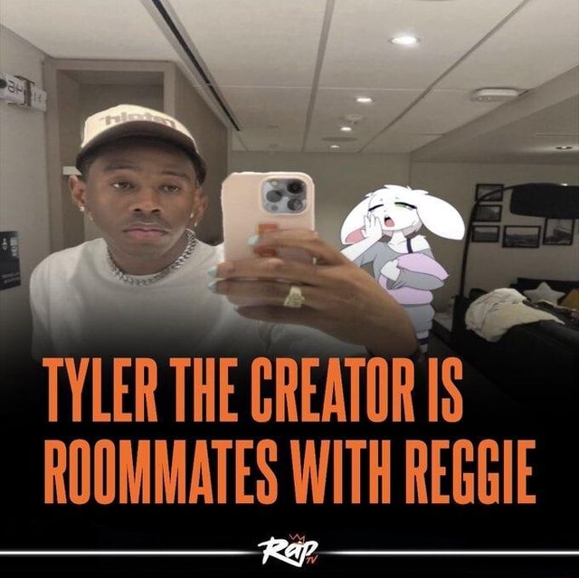TYLER THE CREATOR IS ROOMMATES WITH REGGIE RE, - iFunny