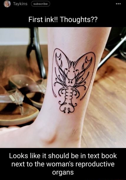 First ink!! Thoughts?? Looks like it should be in text book next to the ...