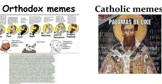 Orthodox memes Catholic memes - iFunny