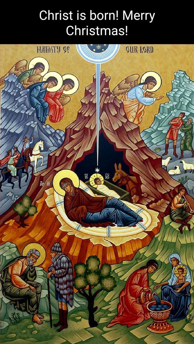 Christ is born! Merry Christmas! DD - iFunny