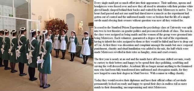 Every single maid put so much effort into their appearance. Their ...