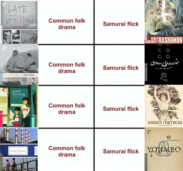 Common folk drama Samurai flick UN Common folk drama moming Common folk ...