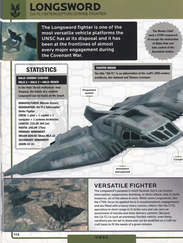 The Longsword fighter is one of the most versatile vehicle platforms ...