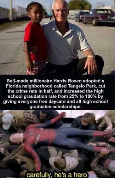 Self-made millionaire Harris Rosen adopted a Florida neighborhood ...