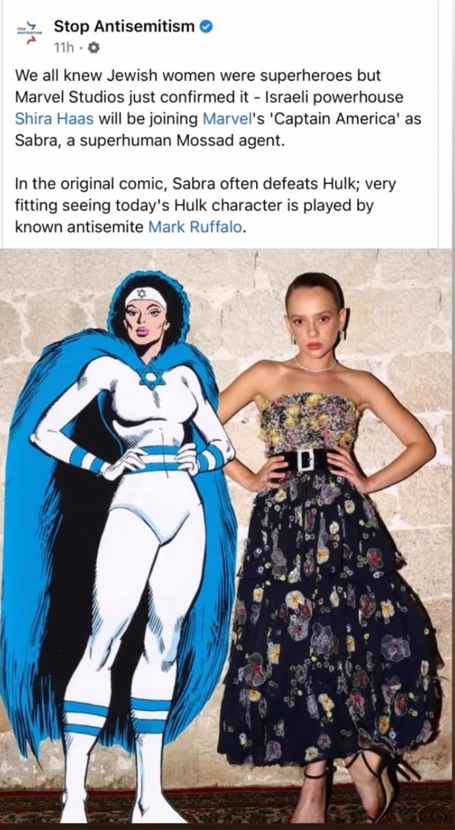 Stop Antisemitism We all knew Jewish women were superheroes but Marvel ...