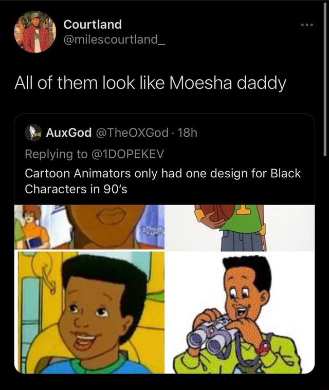 All of them look like Moesha daddy AuxGod @TheOXGod- Replying to ...