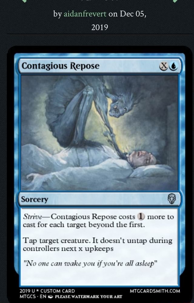 2019 cast for each target beyond the first. Tap target creature. It ...