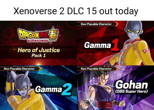 Xenoverse 2 DLC 15 out today __New Playable Character I Wisi Hero of ...