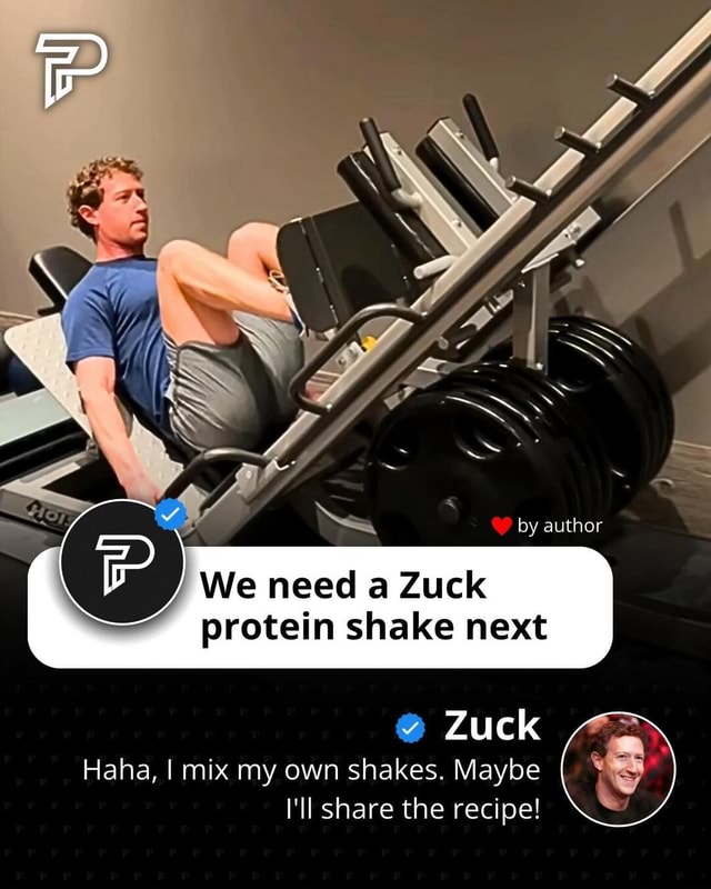 Swipe Mark Zuckerberg might be showing us what hes been putting in his ...
