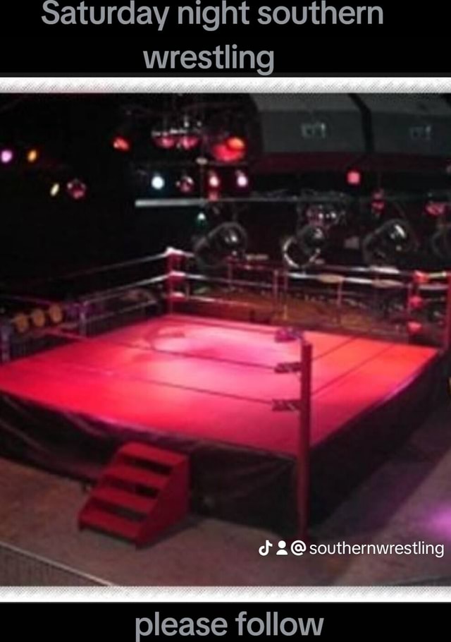 Saturday night southern wrestling @ southernwrestling please follow ...