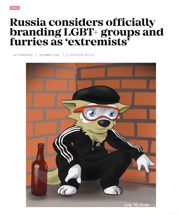 Russia considers officially branding LGBT: groups and furries as ...