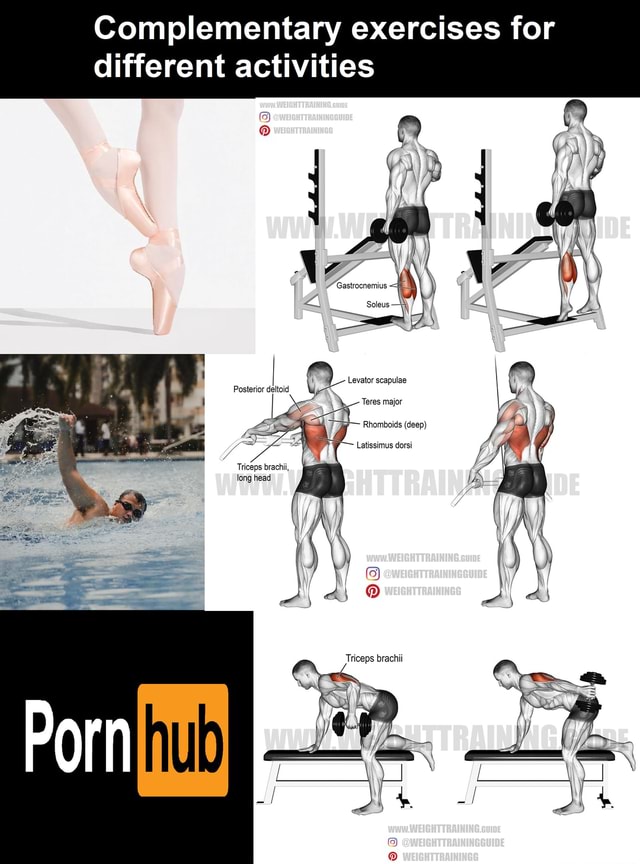 Complementary exercises for different activities - Complementary ...