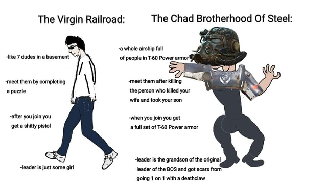 The Virgin Railroad: The Chad Brotherhood Of Steel: -a whole airship ...