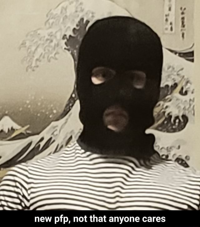 New pfp, not that anyone cares - new pfp, not that anyone cares - iFunny