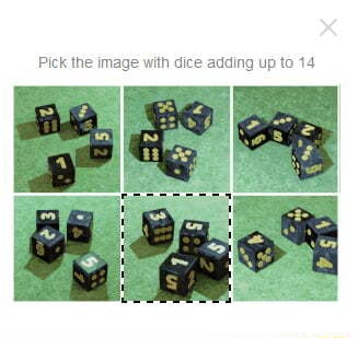 Pick the image with dice adding up to 14 - iFunny