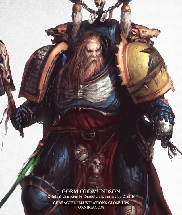 GORM ODDMUNDSON 'Original character by @raddicraft, fan art by Orniri ...