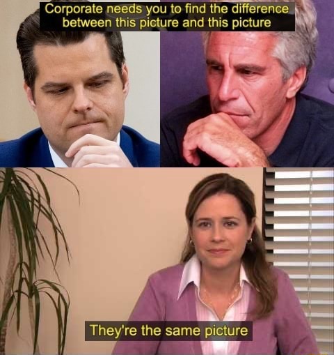 Corporate needs you to find the difference between this picture and ...