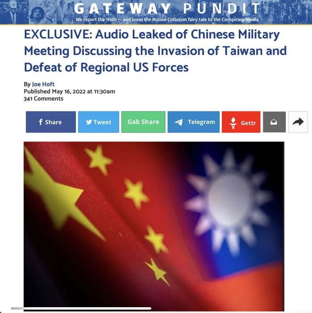 WAY PU fairy tale Dit EXCLUSIVE: Audio Leaked of Chinese Military ...