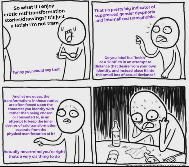 Eggirl - Eggirl So what if enjoy erotic mtf transformation It's just a ...