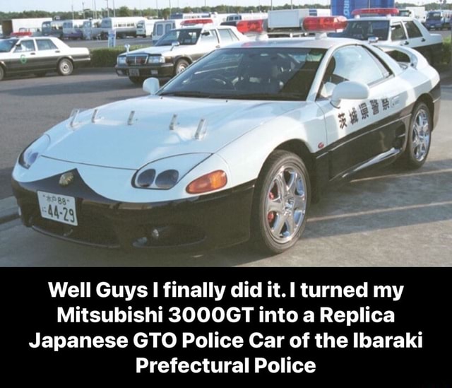 Well Guys I finally did it. turned my Mitsubishi 3000GT into a Replica ...