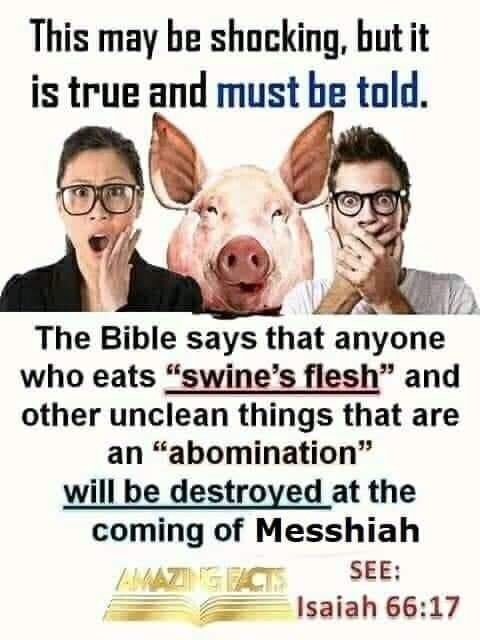 This may be shocking, but it is true and must be told. The Bible says ...