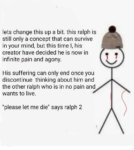 Lets change this up a bit. this ralph is still only a concept that can ...