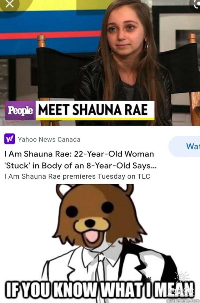MEET SHAUNA RAE Yahoo News Canada I Am Shauna Rae: 22-Year-Old Woman ...