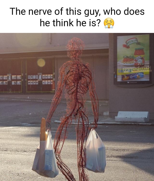 The nerve of this guy, who does he think he is? - iFunny