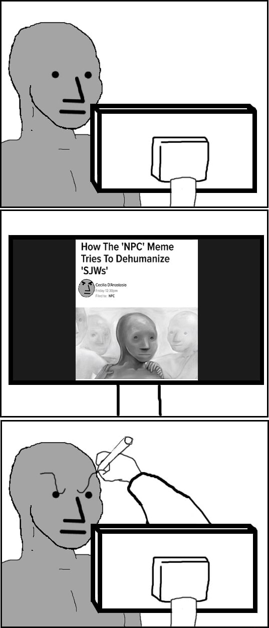 How The 'NPC' Meme Tries To Dehumanize - iFunny