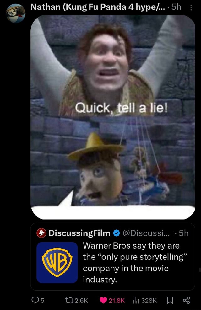 Nathan (Kung Fu Panda 4 hype/... Sh Quiek, lie! I I DiscussingFilm ...