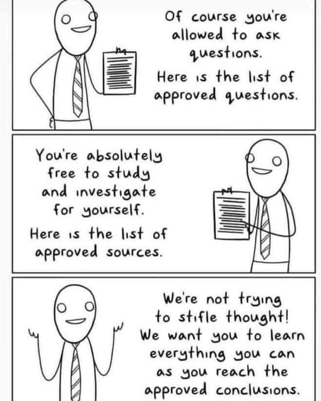 Of course you're allowed to asK questions. Here is the list of approved ...