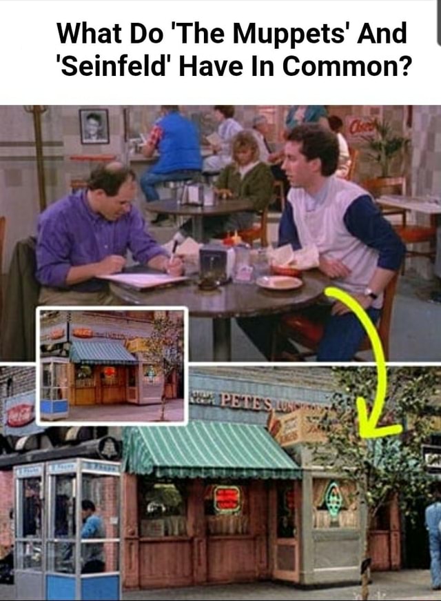 What Do 'The Muppets' And 'Seinfeld' Have In Common? - iFunny