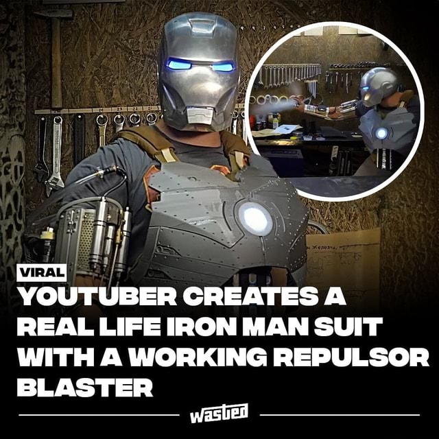 Alex Burkan, a Russian engineer and YouTuber, has created a real-life ...