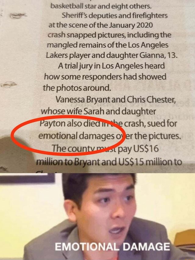 Basketball star and eight others. - Sheriff's deputies and firefighters ...