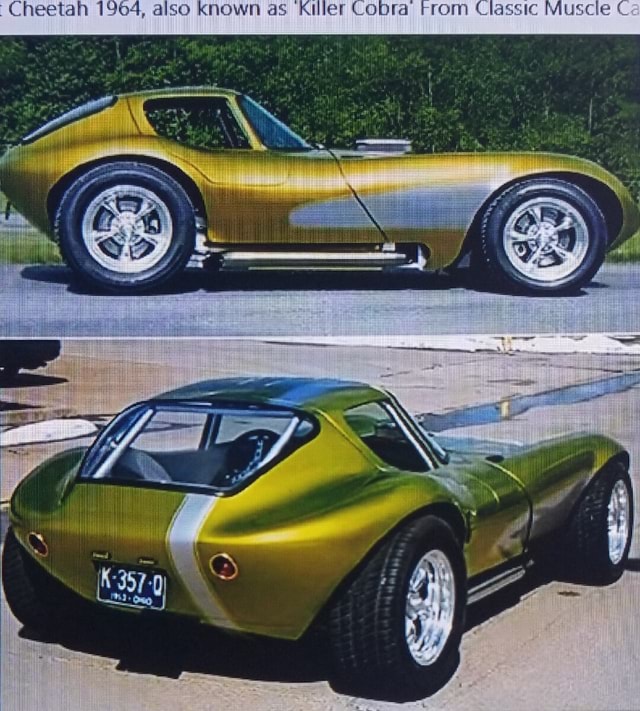 Cheetah 196 also known as Muller Cobra From Classic Muscle I - America ...