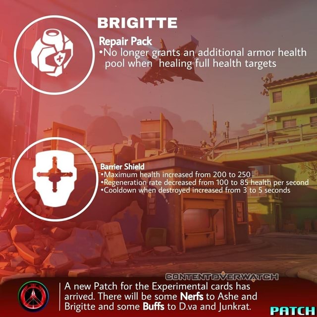 BRIGITTE Repair Pack *No longer grants an additional armor health pool ...